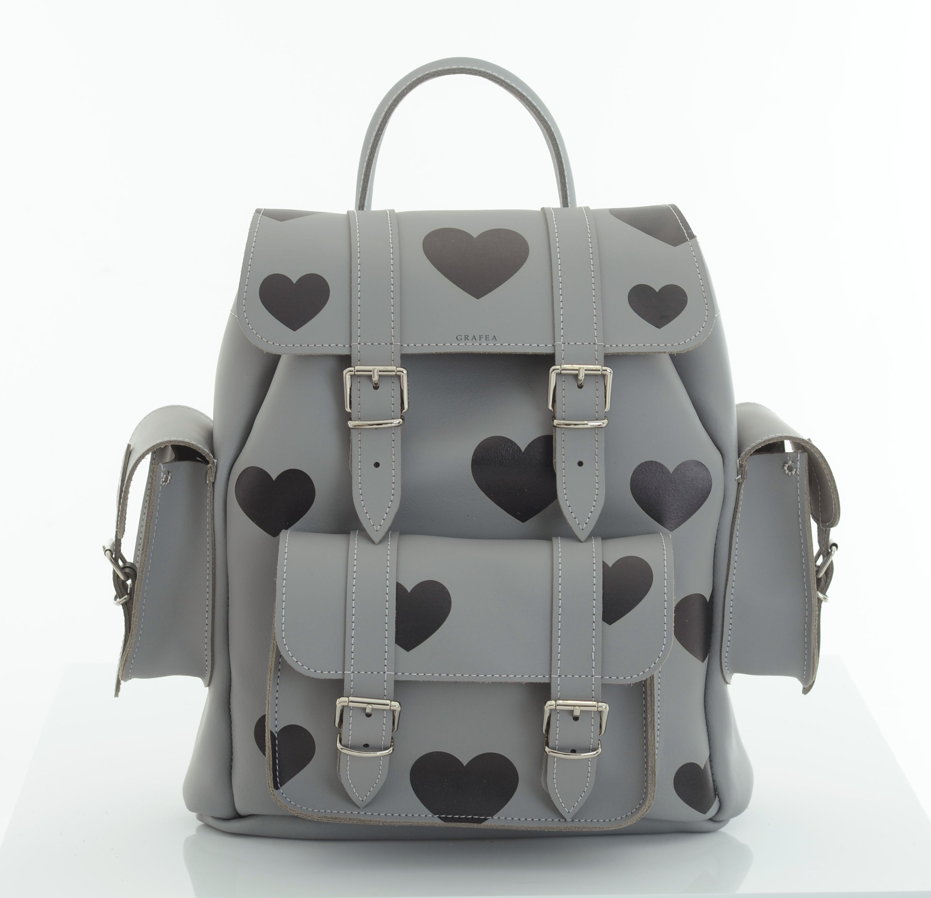 HARI II DUSTY LOVE - Leather Backpack – GRAFEA