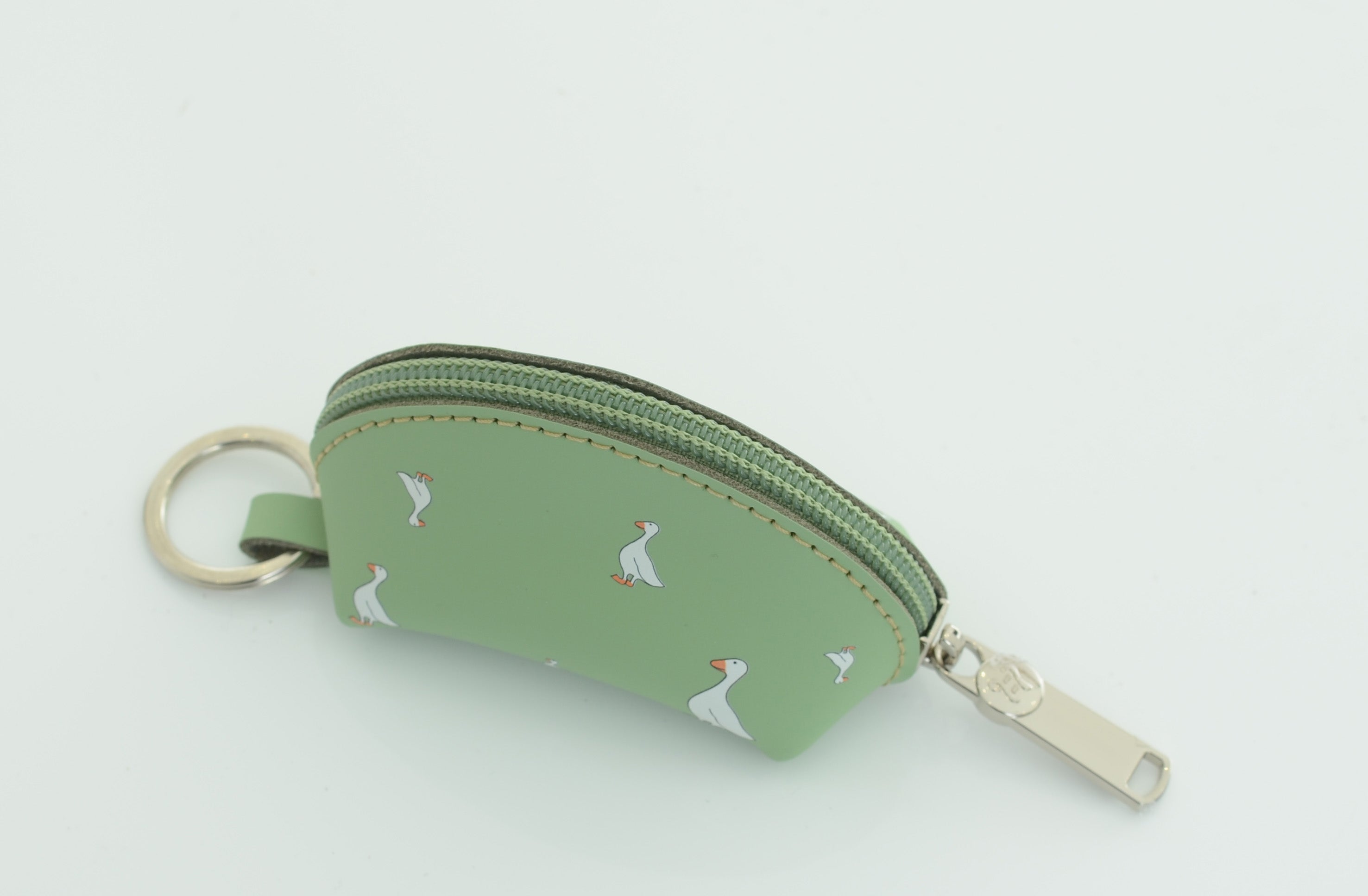 KEYRING PURSE DUCKS - Mini Leather keyring purse – GRAFEA