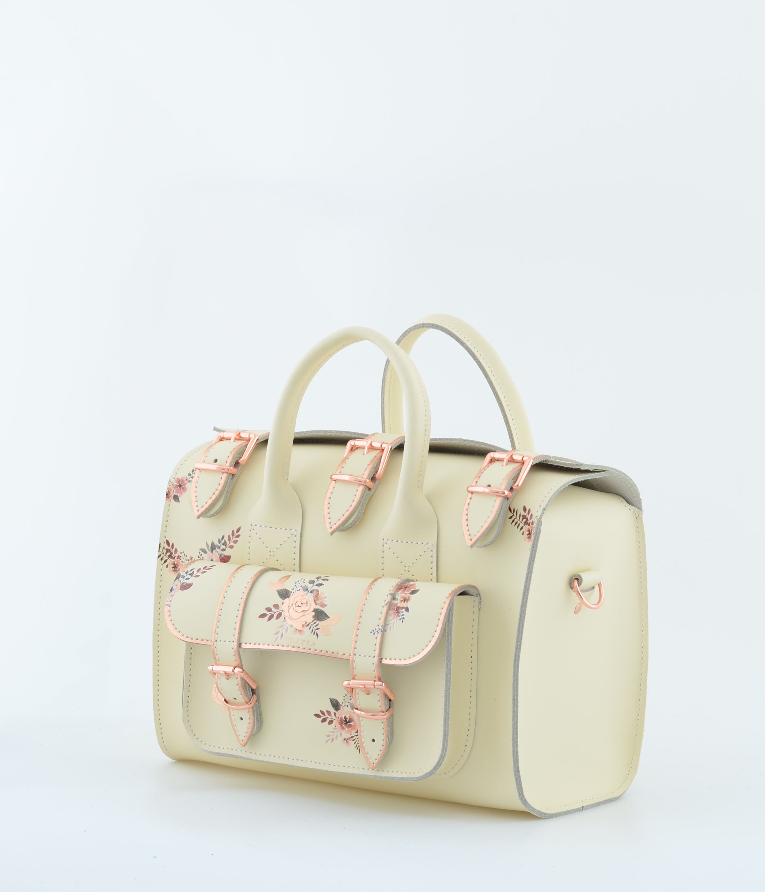 LUNA PORCELAIN - Women's Leather Shoulder Bag – GRAFEA