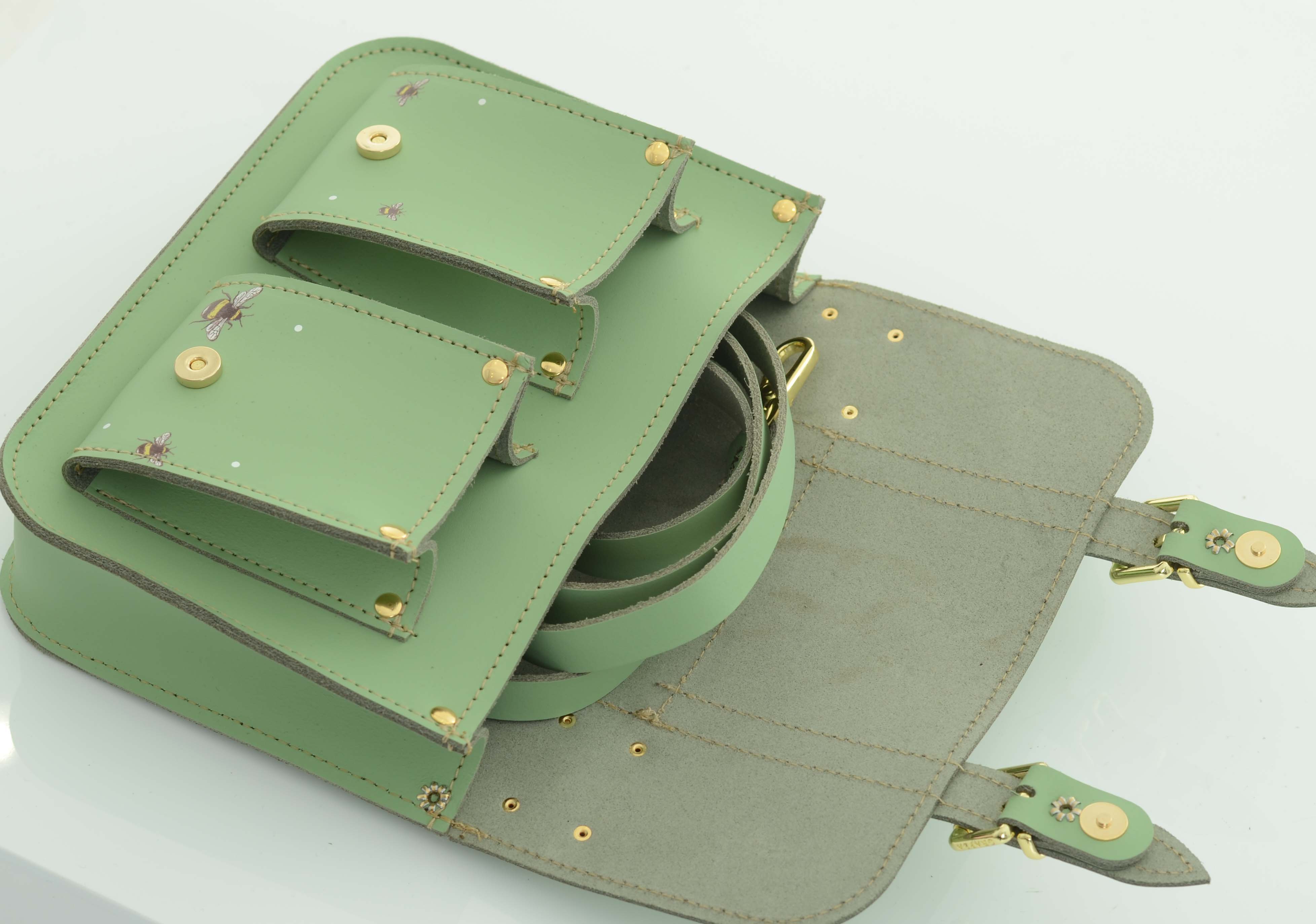 MICRO BEES - Mini Leather Satchel – GRAFEA