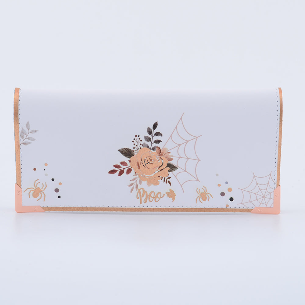 SPOOKY PORCELAIN WALLET - Leather Wallet – GRAFEA