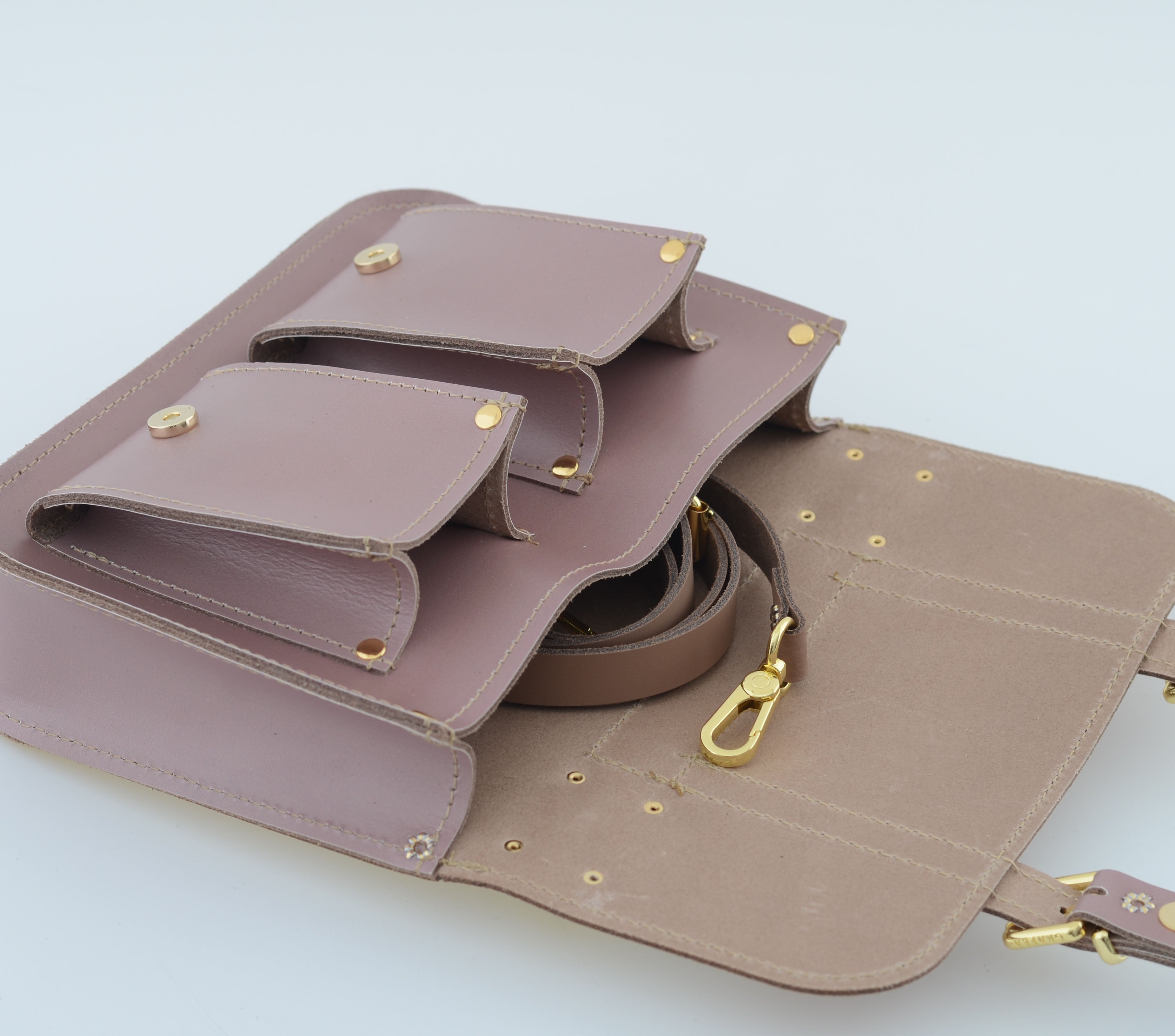 MICRO BLOSSOM - Mini Leather Satchel – GRAFEA