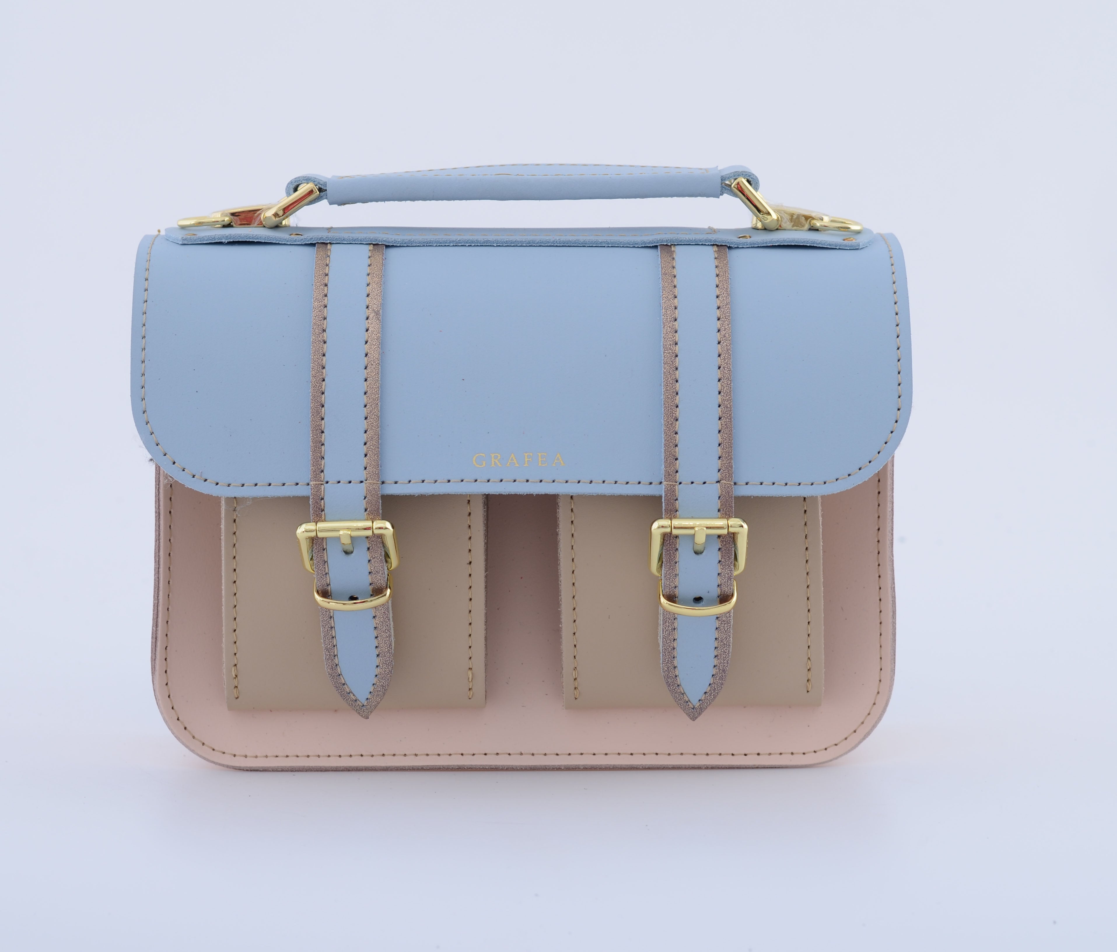 MICRO MIKE- Mini Leather Satchel – GRAFEA