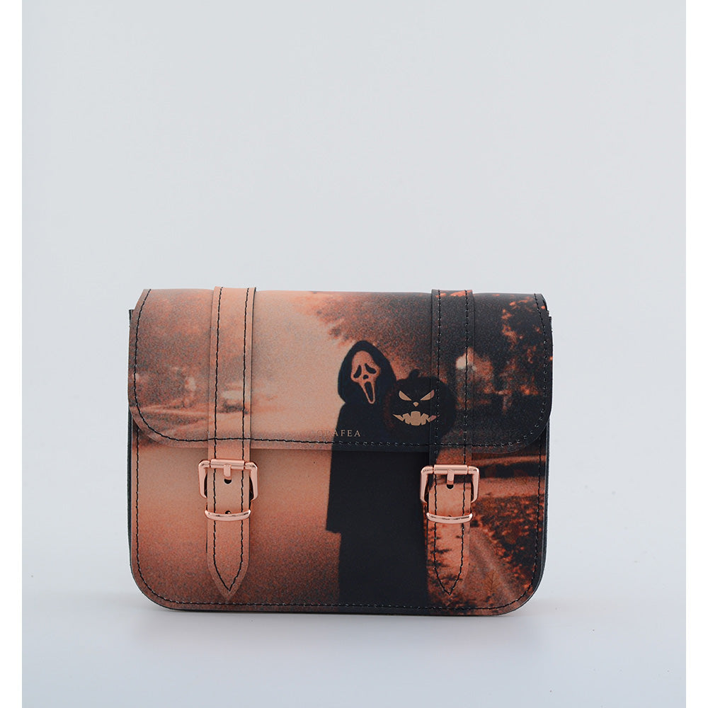 MINI SATCHEL FEAR- Mini Leather Satchel – GRAFEA
