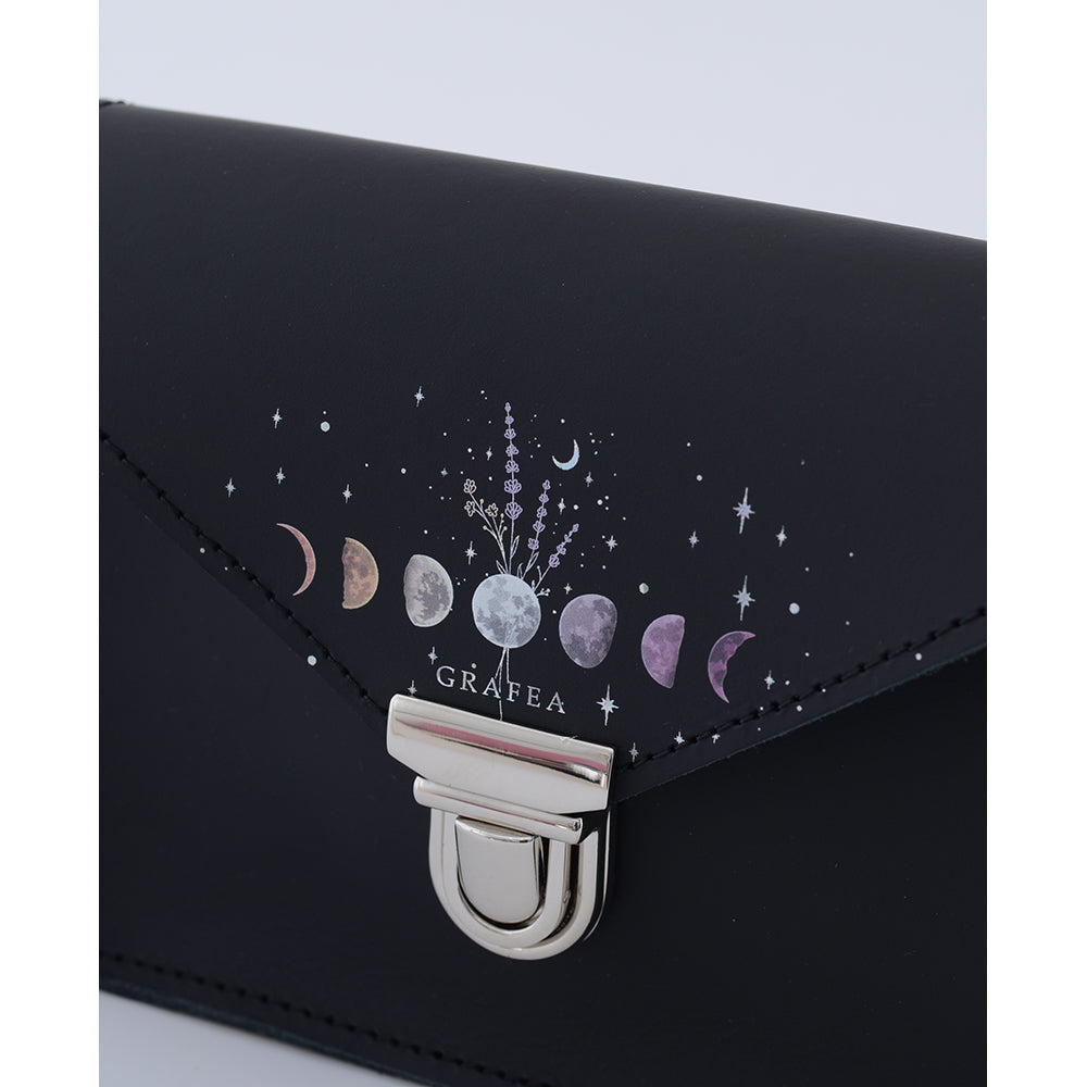 SMALL CROSSBODY LAVENDER MOON - Leather Shoulder Bag – GRAFEA