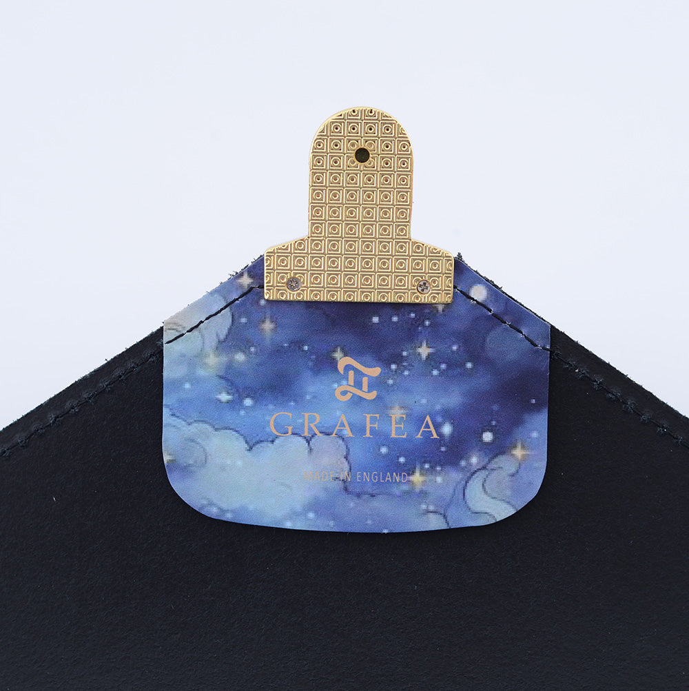 SMALL CROSSBODY NIGHT SKY - Leather Shoulder Bag – GRAFEA