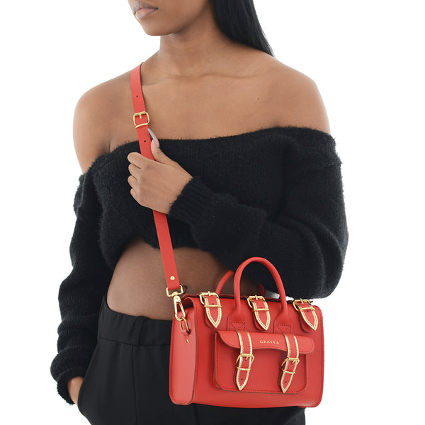 LUNA SMALL - Leather Shoulder Bags – GRAFEA