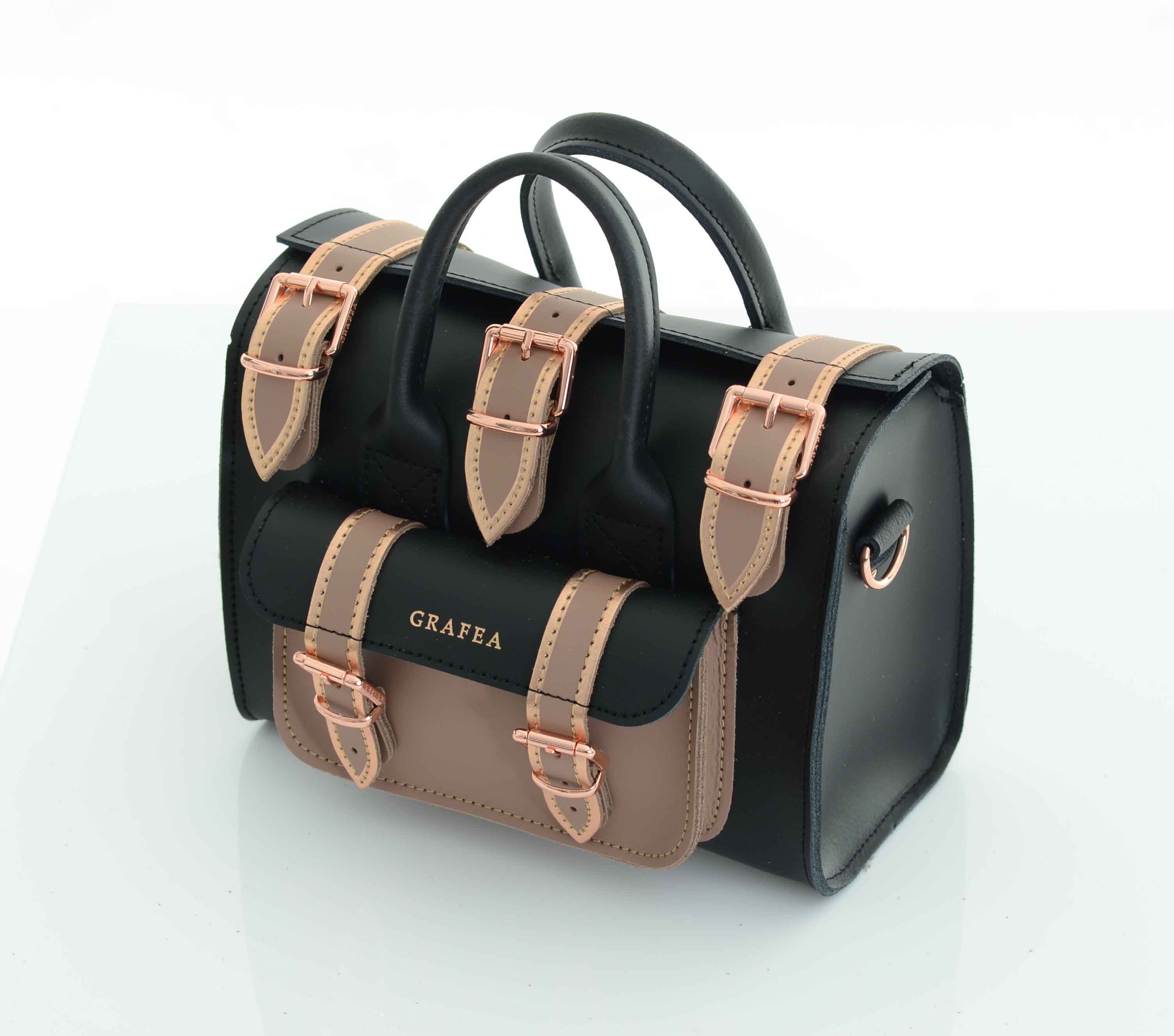 LUNA SMALL YANIS - Leather Shoulder Bag – GRAFEA