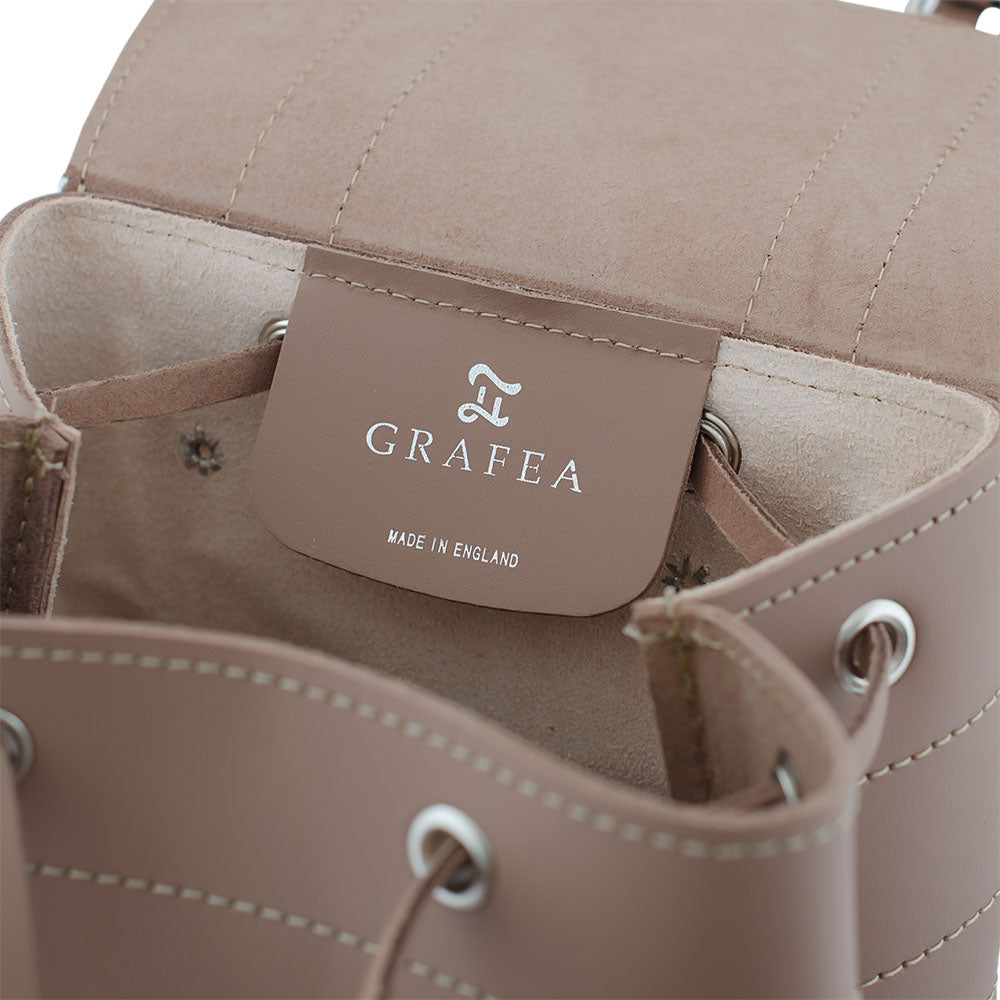 FERN II - Small Leather Backpack – GRAFEA