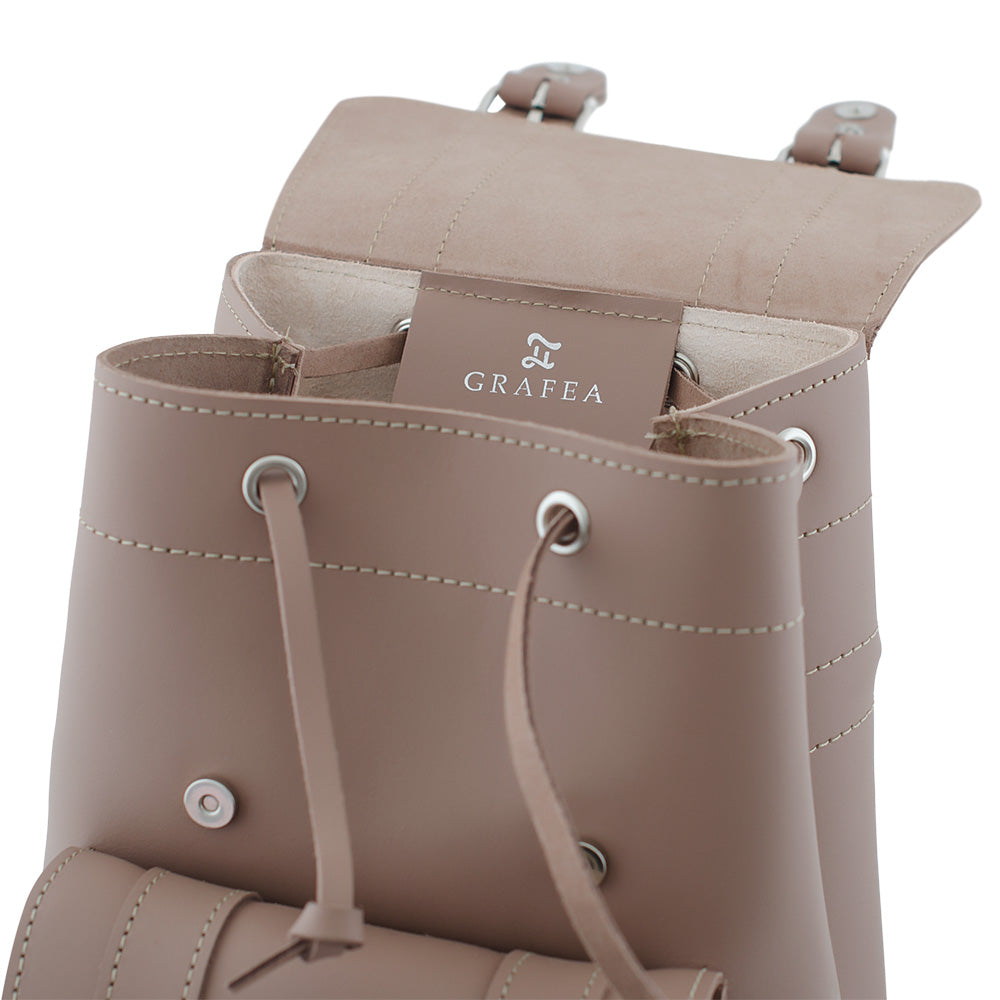 FERN II - Small Leather Backpack – GRAFEA